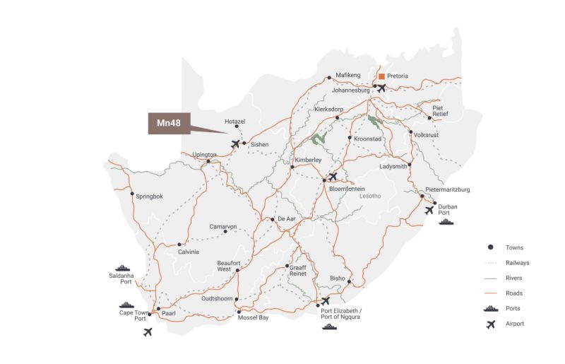 Mn48 | A first-class South African mining project investment